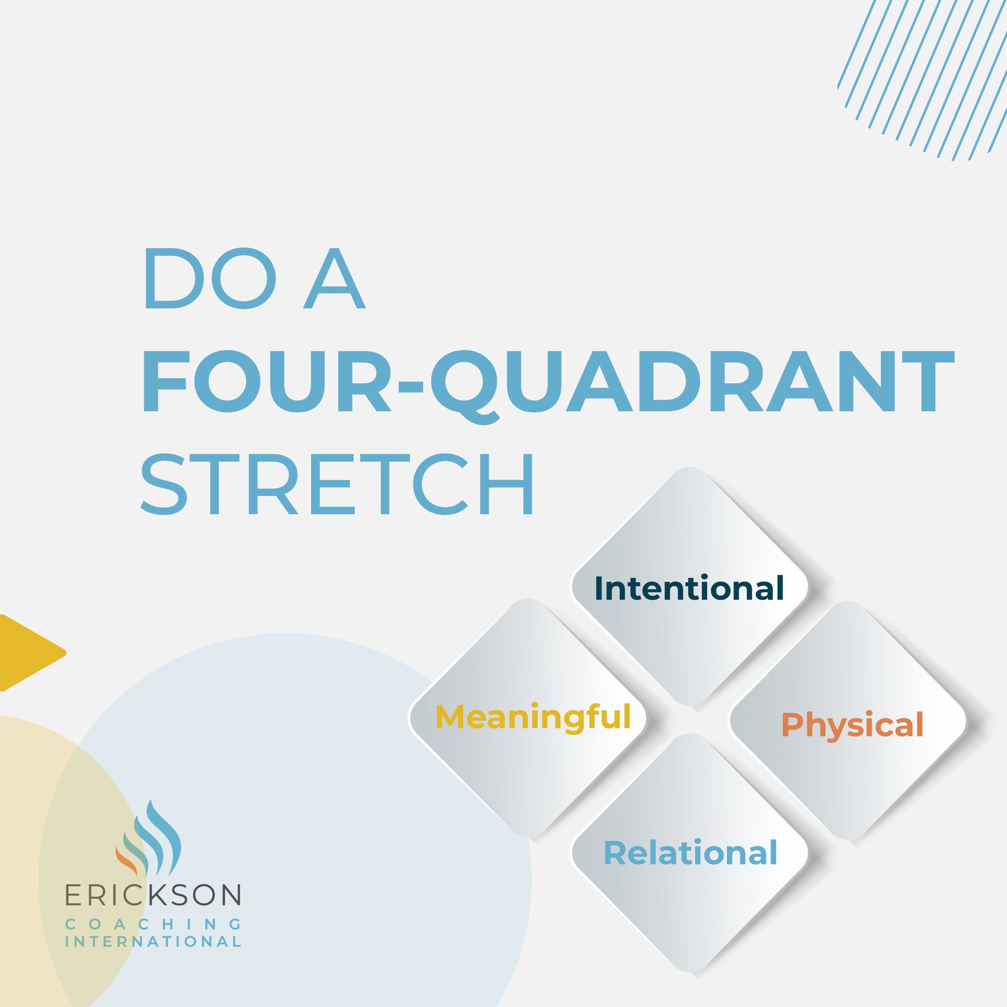 Do a Four Quadrant Stretch Do a Four Quadrant Stretch